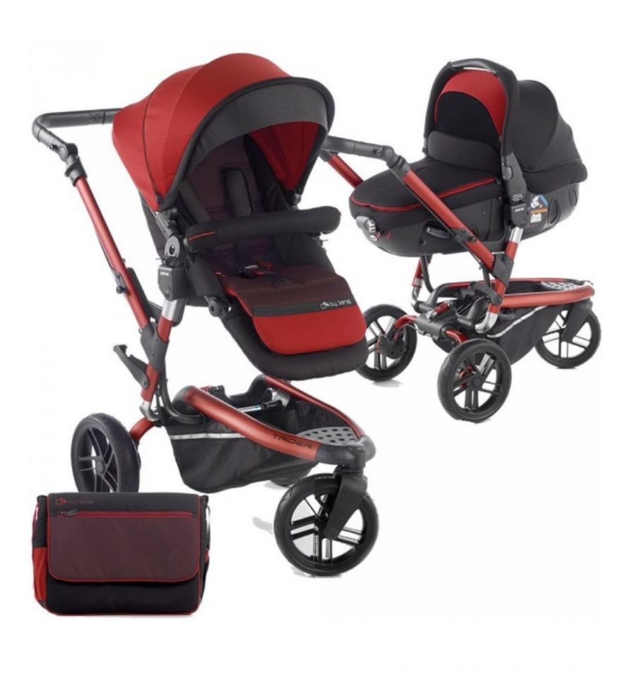 Carrinho passeio bebe Jane 2 peças Trider Matrix Light 2 - Red | Mundobebes